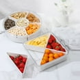Large Food Storage Containers,Veggie Tray With Lid For Fridge Divided ...