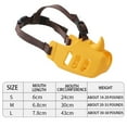 Dog Muzzle Humanized Design Breathable Dogs Can Pant And Drink ...