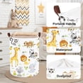 Clastyle Large Alphabet Animal Hamper for Nursery Kid Room Giraffe Lion ...