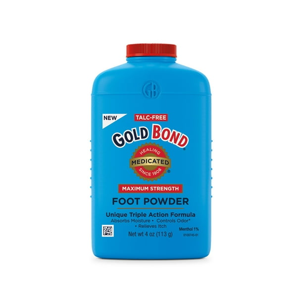 Gold Bond Maximum Strength Medicated Foot Powder (10 Oz) - Walmart.com ...