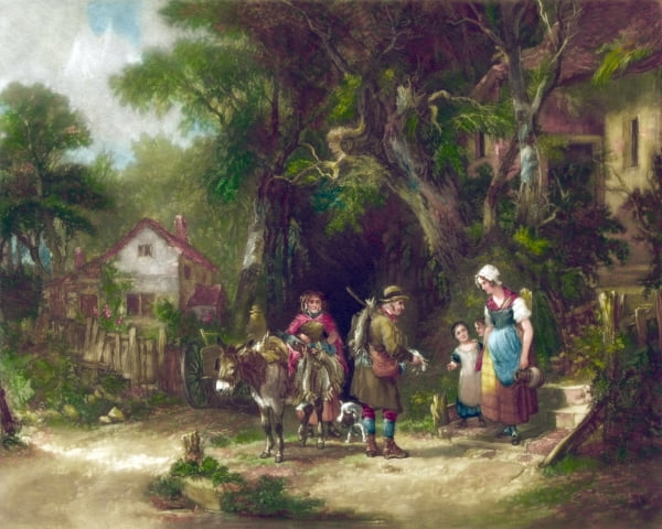 Print: The Rabbit Man - Walmart.com