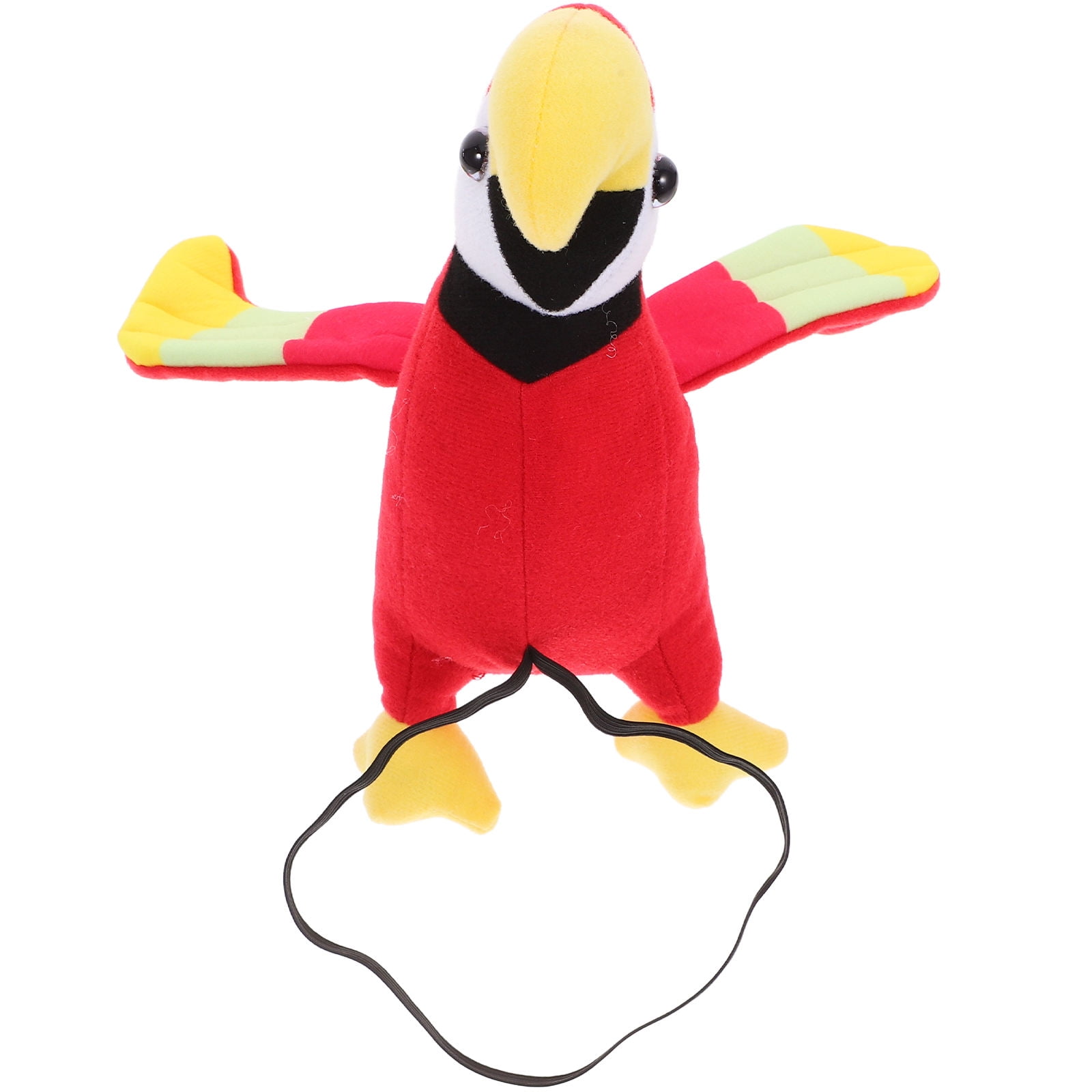 Click here for Penikoko Stuffed Red Parrot Shoulder Model Plush P... prices