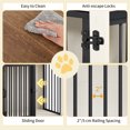 27.2" Dog Crate Furniture with Barn Door, Heavy Duty Wooden Kennel for ...