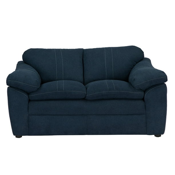 Love Seat Aston 2 Plazas DICASA Azul | Bodega Aurrera en línea