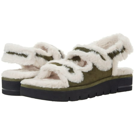 Stuart Weitzman Zoe Lift Chill Sandal Hunter/Cream 6 B | Walmart Canada