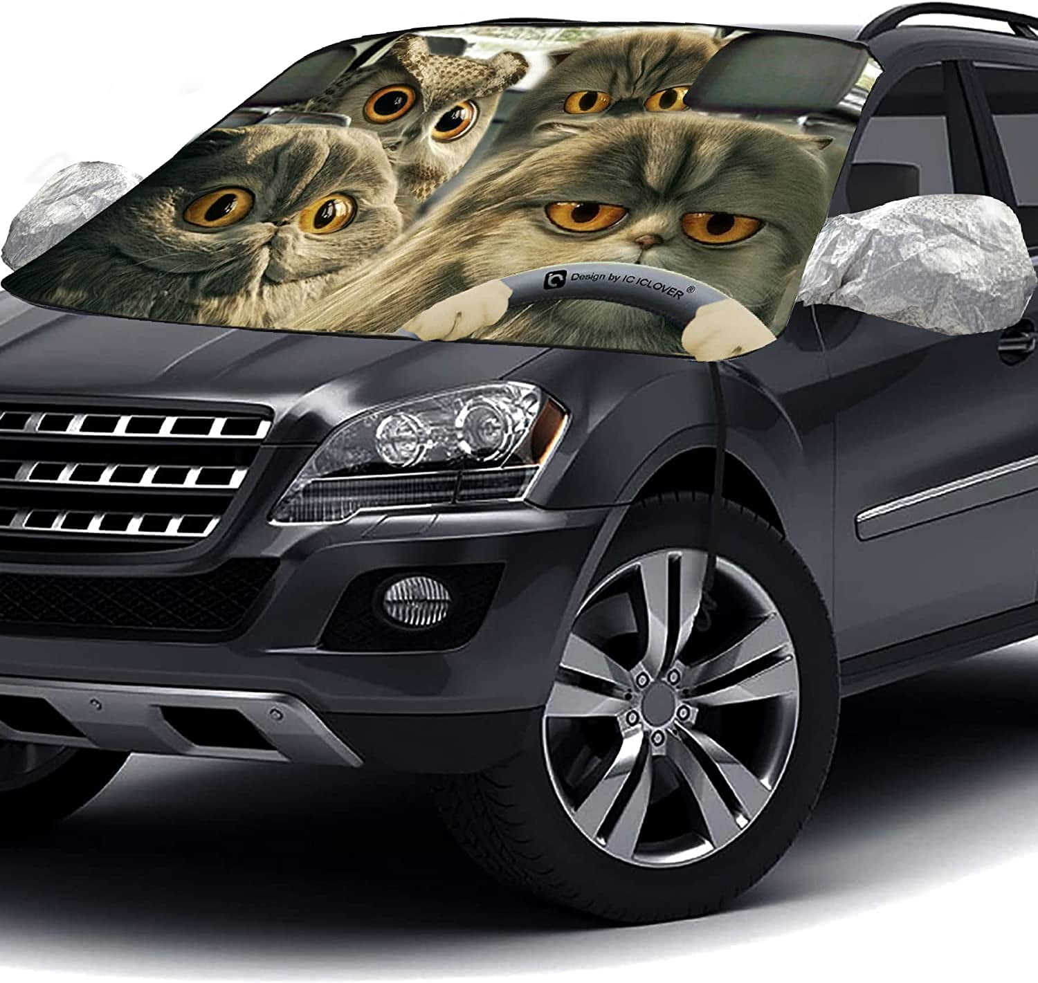 Car Windshield Cover Windshield Wiper Protector Protects from Ice, Snow ...