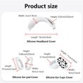 KRTYDBFZ Soft Silicone Shell Cover Featuring Unique Cow Print For Large ...