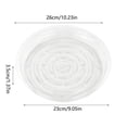 26cm Transparent Plant Saucer for Indoor Outdoor Garden Pots and ...