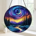 Peony Flower Theme Stained Glass Window Hanging, Fantasy Inspired ...