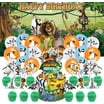 Madagascar Plates Tableware Balloons Party Supplies Cake Topper Banner ...