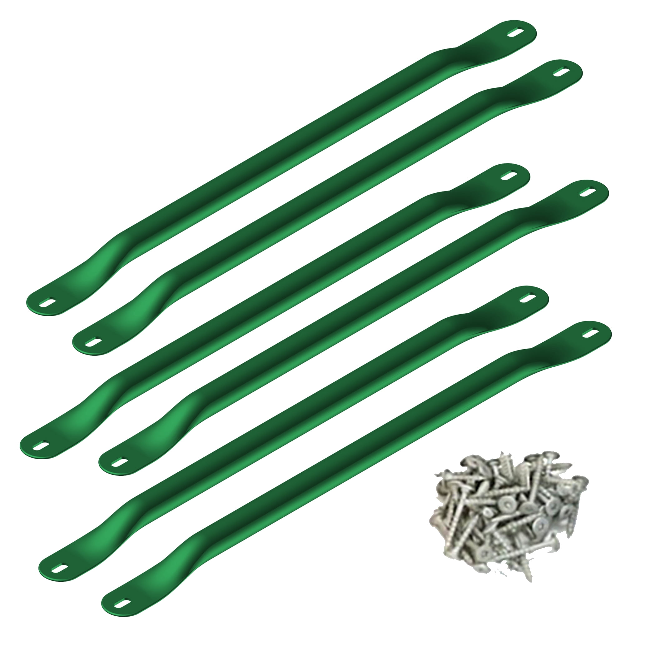 Swing-n-Slide Metal Monkey Bar 21.5-Inch Rungs (Set of 6), Green ...
