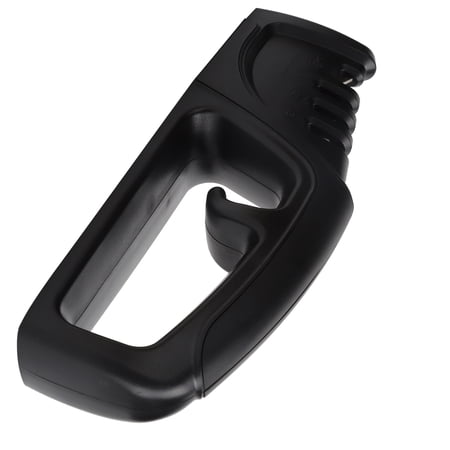 Knife Sharpener, Four-in-one Manual Sharpener Black With Ergonomic ...