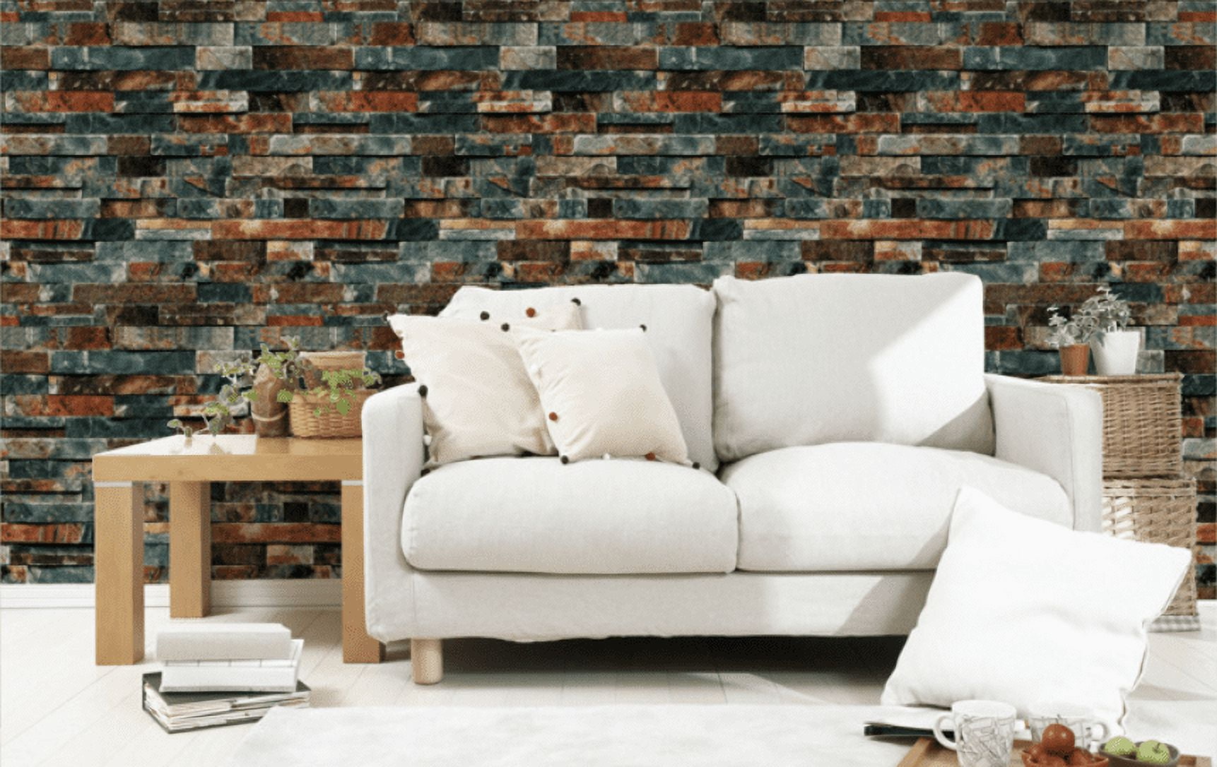 Textured Brick Wallpaper for Home Design, Removable Australia | Ubuy