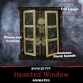 Haunted Hill Farm 2.8 ft Touch Activated Animated Window Skeleton ...
