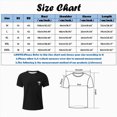 CAUYDY Mens T Shirts Los Angeles Letter Graphic Print Short Sleeve ...