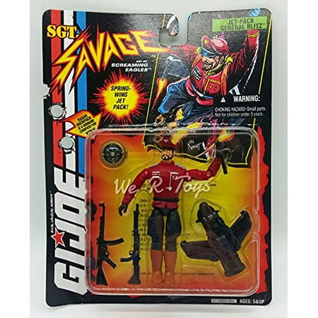 GI Joe Sgt Savage Jet-Pack General Blitz | Walmart Canada
