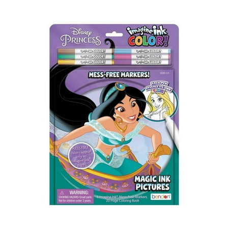 Bendon Disney Princess Imagine Ink Marker Color Book | Walmart Canada