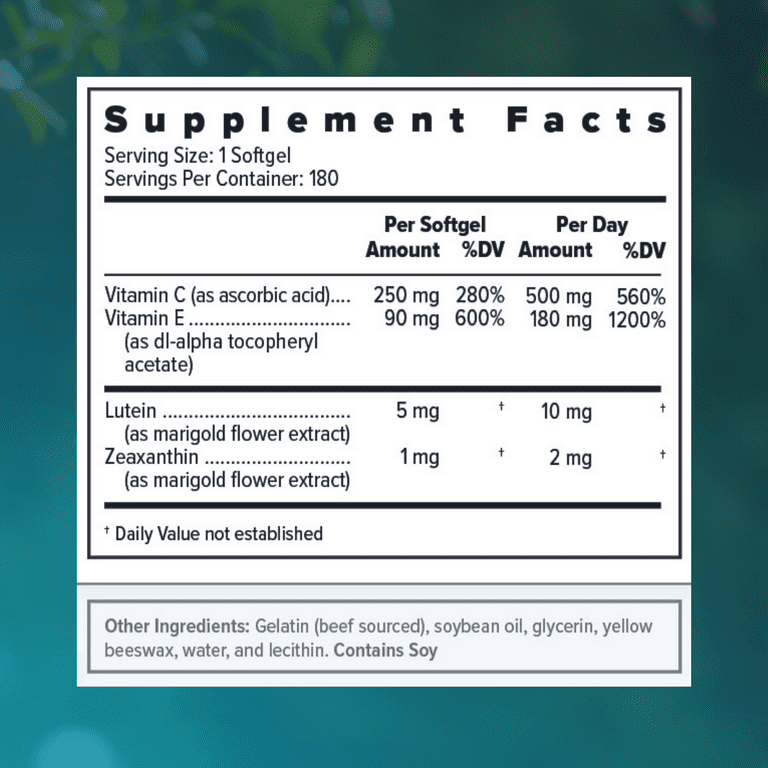 Focus Vitamins- Vision Advanced Health Complex 180-Count Focus Vitamins- Vision Advanced Health Complex 180-Count