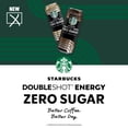 Starbucks Zero Sugar Dark Chocolate Doubleshot Coffee Energy Drink, 15 ...