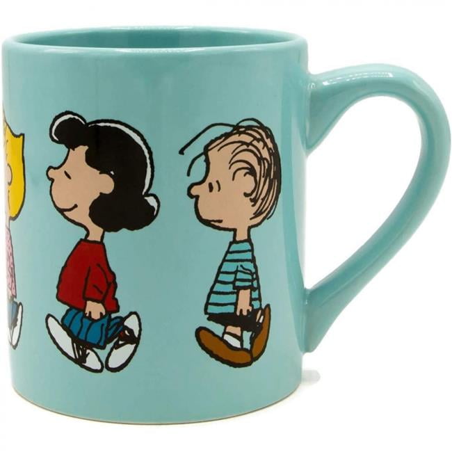 Peanuts 809048 Peanuts Profile Walking Ceramic Mug - 14 oz - Walmart.com