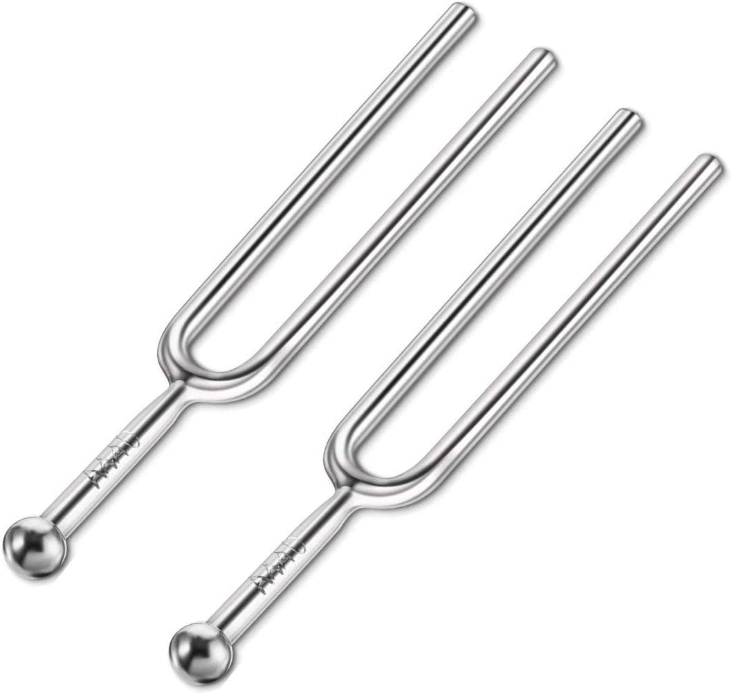 2 Pack Tuning Fork Standard A 440hz Tuning Fork Musical Instruments