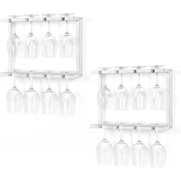 Wall Mounted Wine Glass Rack