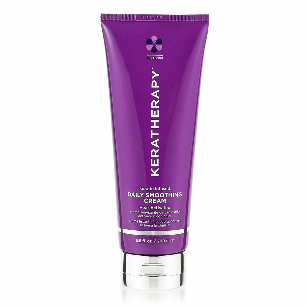 KERATHERAPY Keratin Infused Daily Smoothing Cream, 6.8 fl. oz., 200 mL ...