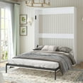 Mjkone Murphy Wall Bed , Folding Wall Bed for Bedroom, Fold Up Murphy ...