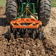 Titan Attachments 3 Point 4ft Notched Disc Harrow Plow Attachment for ...