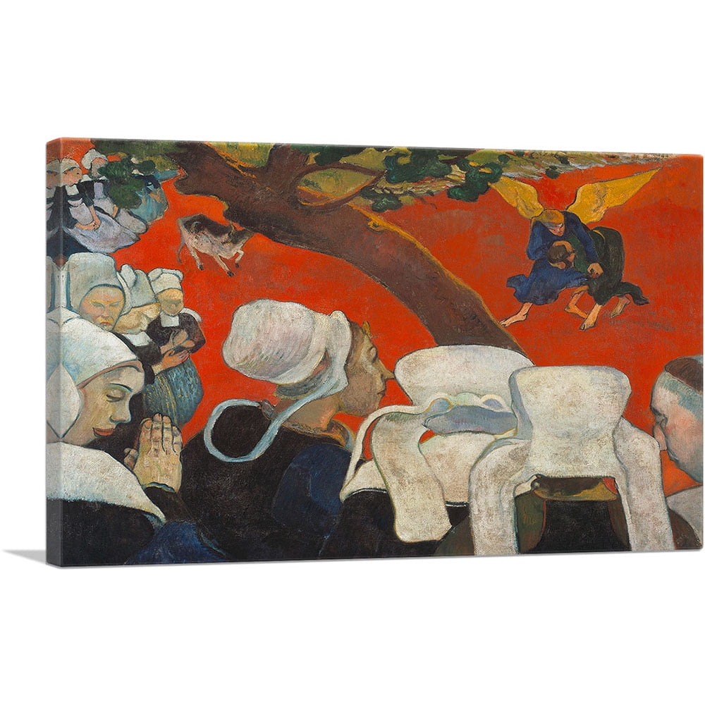 Paul Gauguin Vision After The Sermon