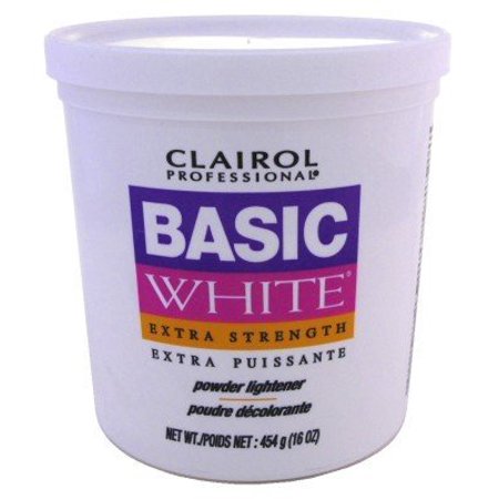 Clairol Basic White X-Strength Powder Lightener 16oz Tub by Clairol ...