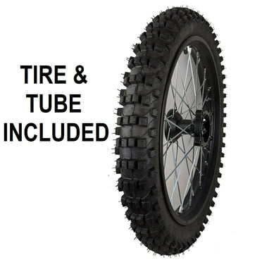 12" Steel Rear Wheel Rim Kit with Tube Bearings Strip 32 Spokes ...