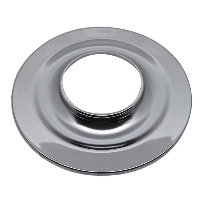 Steel Air Cleaner 12 in. Round Flat Base - Chrome - Walmart.com