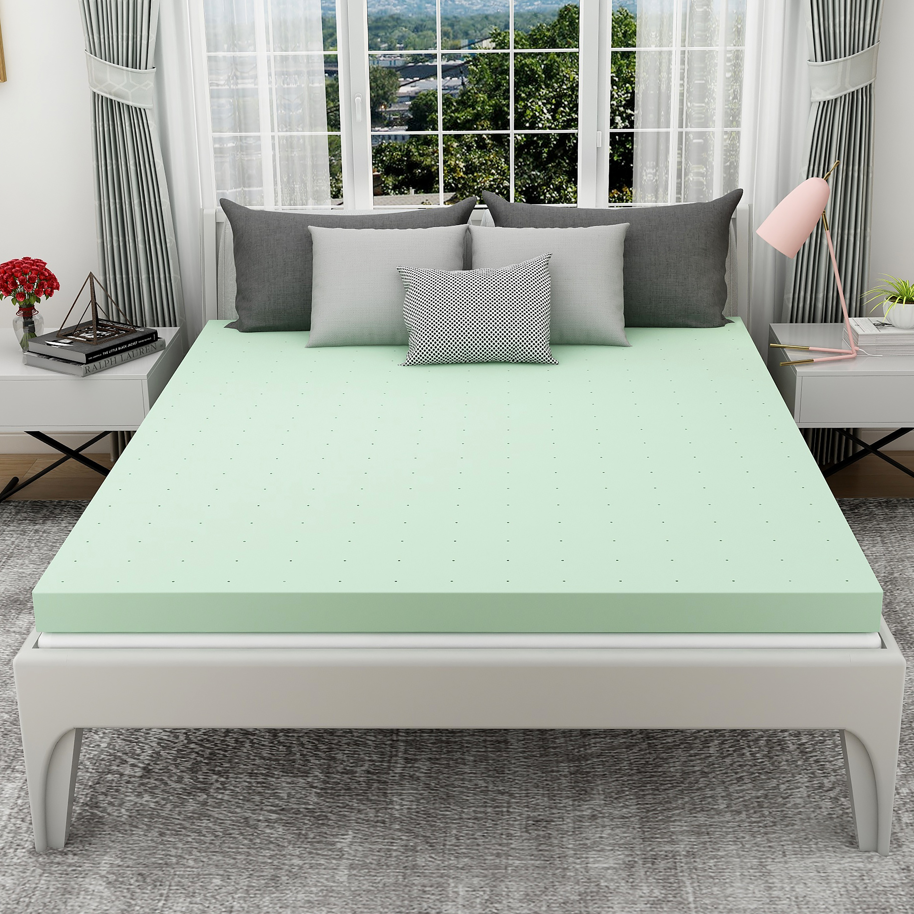 Mattress Topper 3 Inch Cooling Gel Ventilated Memory Foam Mattress Mattress Topper 3 Inch Cooling Gel Ventilated Memory Foam Mattress