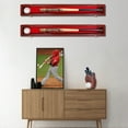 Baseball Bat Display Case Wall Mounted Vertical or Horizontal Wooden ...