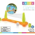 Intex Inflatable Pool Volleyball Game Set - Floating Net Water Sports ...