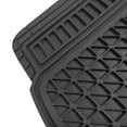 Motor Trend Black Rugged Earth Rubber Car Mats for Auto Truck SUV Van ...