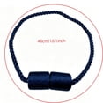 2PC Curtain Tie Backs, Braided Rope Curtain Holdbacks with Strong ...