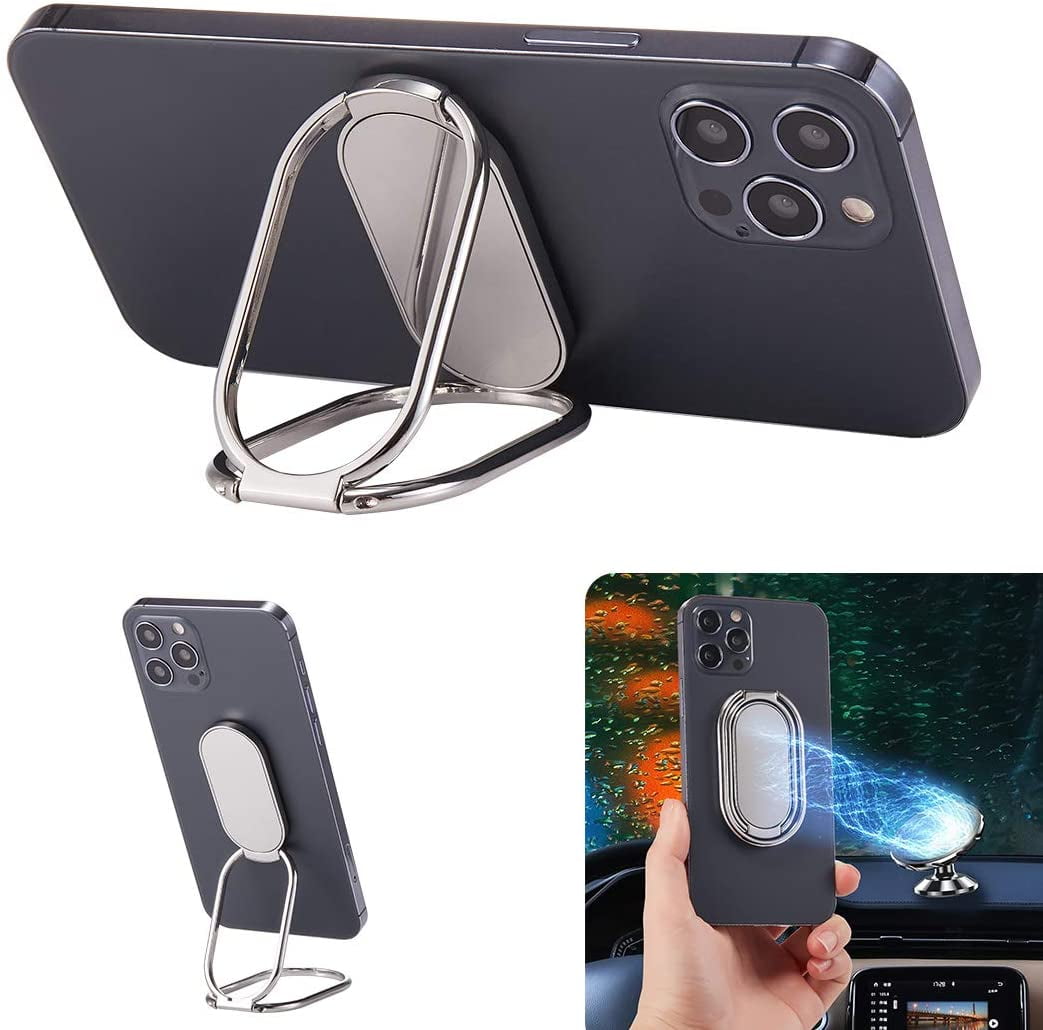 Phone Ring Holder Finger Kickstand Foldable Cellphone Stand 360° Degree ...