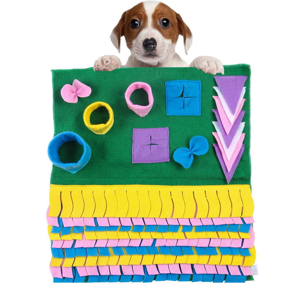 Pet mat dog feeding mat dog sniffing pad small / big dog training mat ...