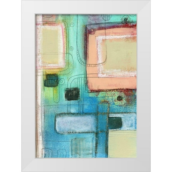 Ogren, Sarah 24x32 White Modern Wood Framed Museum Art Print Titled ...