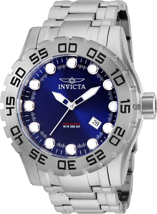 Invicta Men's Pro Diver Automatic 500m Stainless Steel Watch 25091 ...