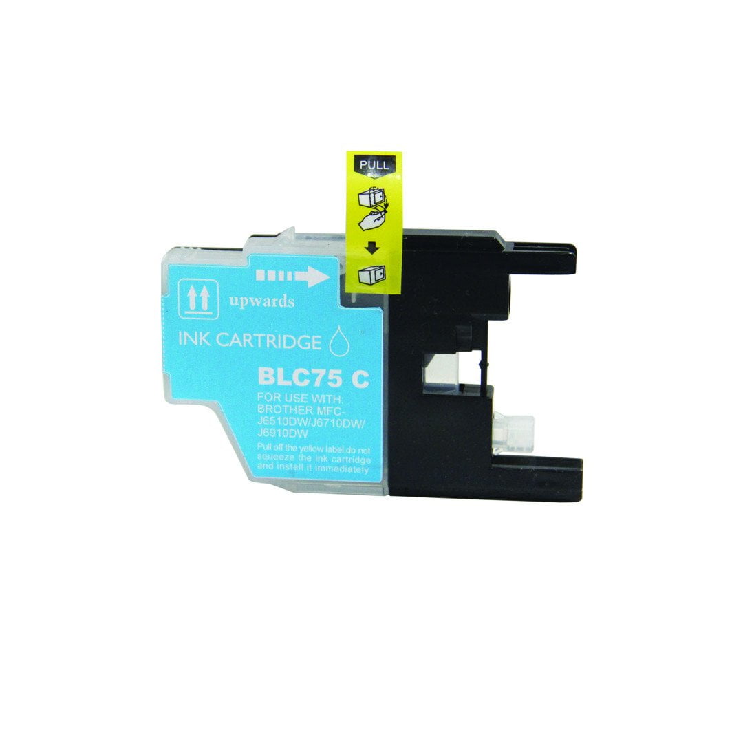 Compatible Brother LC75 Cyan Ink Cartridge by Superink | Walmart Canada