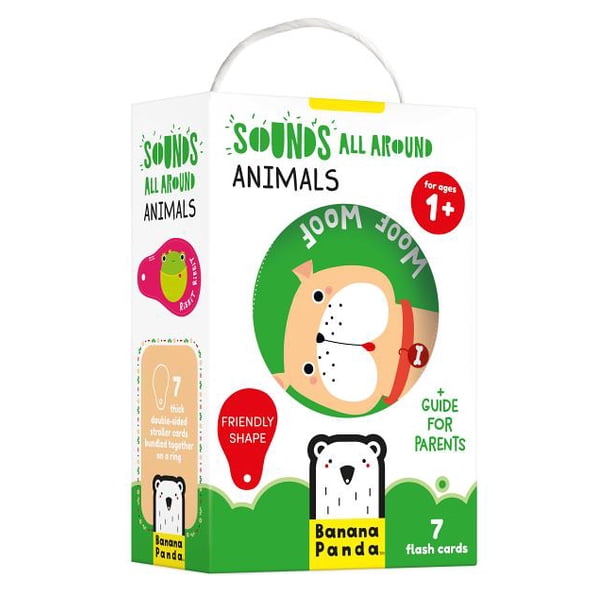 Banana Panda - Sounds All Around Animals Flash Cards - Educational Toy ...
