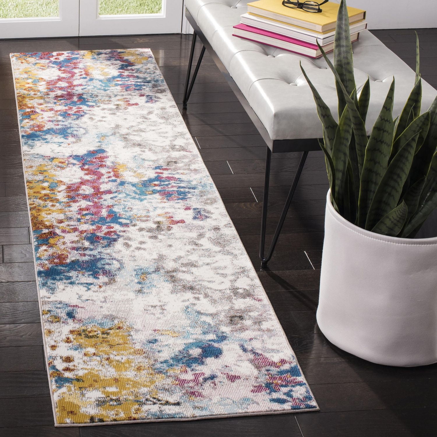 Click here for Safavieh Aria Augustin Abstract Area Rug 2 Ft. X 8... prices
