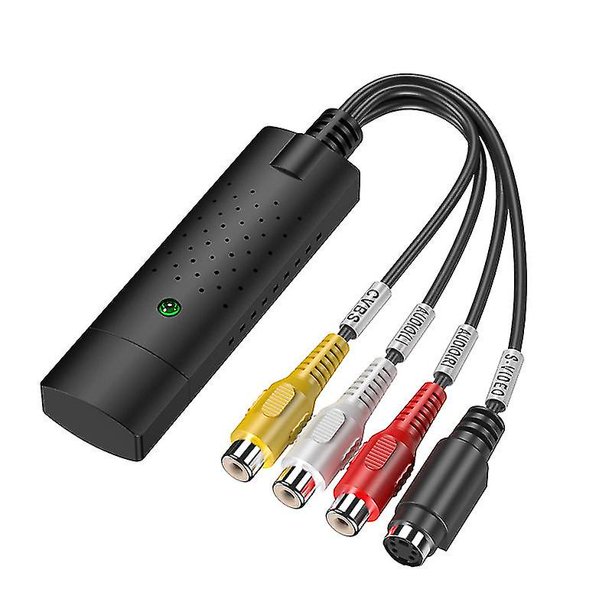 Cable y adaptador Cctv, convertidor de audio y video USB, convertidor de Vhs a digital, edita ...