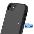 Onn+ Slim Rugged Phone Case for iPhone 6 6s 7 8 SE 2020 2022 Black Drop ...