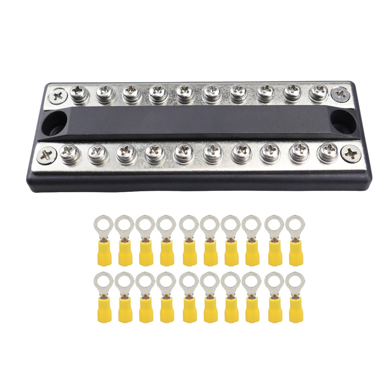 Terminal Block,Terminal Positions 100A 48V Universal,Dual Row Screw ...