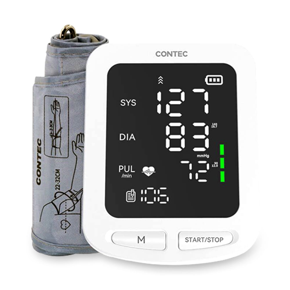 CONTEC08E DIgital Electronic Sphygmomanometer Blood Pressure Monitor ...
