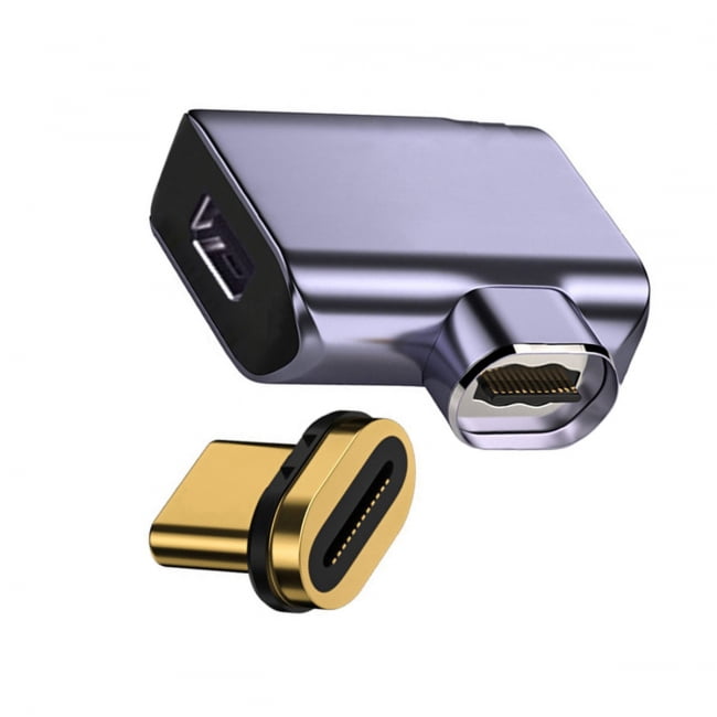 JSER Magnetic Angled Type USB-C Type C to MINI DP Displayport Monitor ...